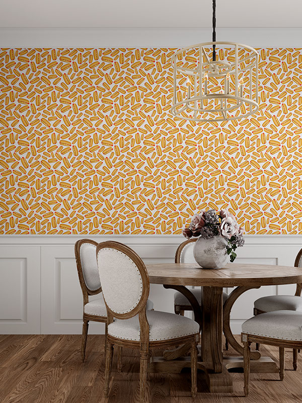 Hot Dog Wallpaper - Murals Decor
