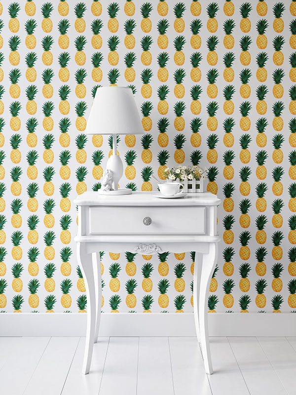 Stacked Pineapple Wallpaper - Murals Decor