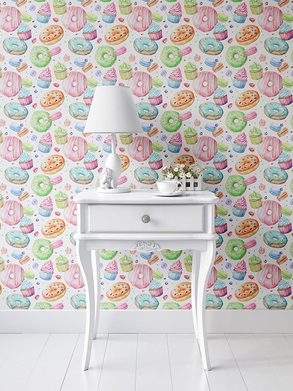 Sweet Pastry Wallpaper - Murals Decor