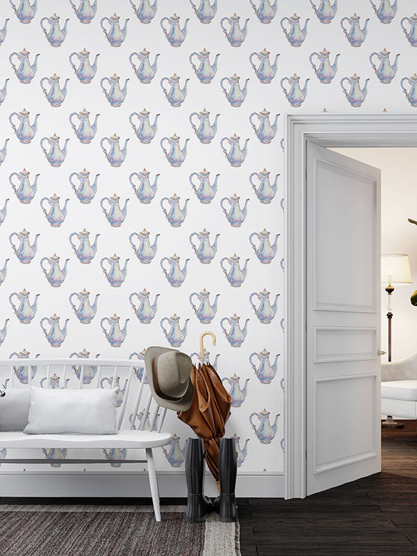 Tea Pot Wallpaper - Murals Decor