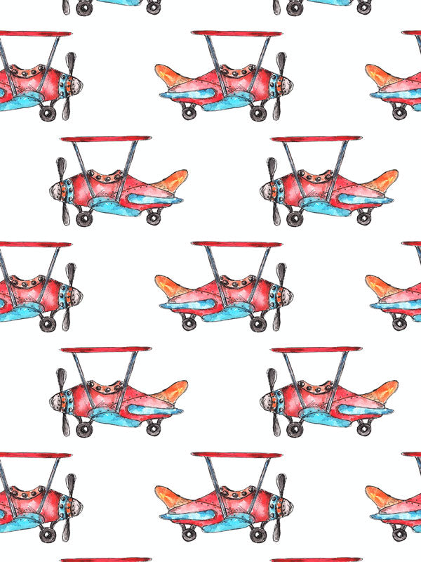 Vintage Airplane Wallpaper - Murals Decor